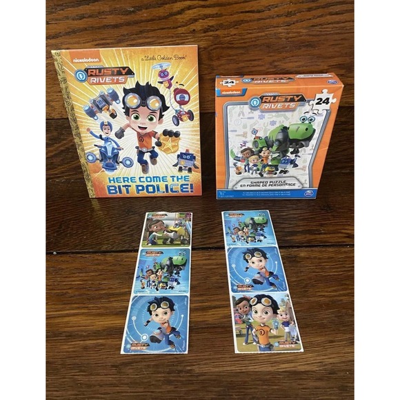 Nickelodeon | Toys | Rusty Rivets Gift Set Stocking Stuffers Lot Story ...
